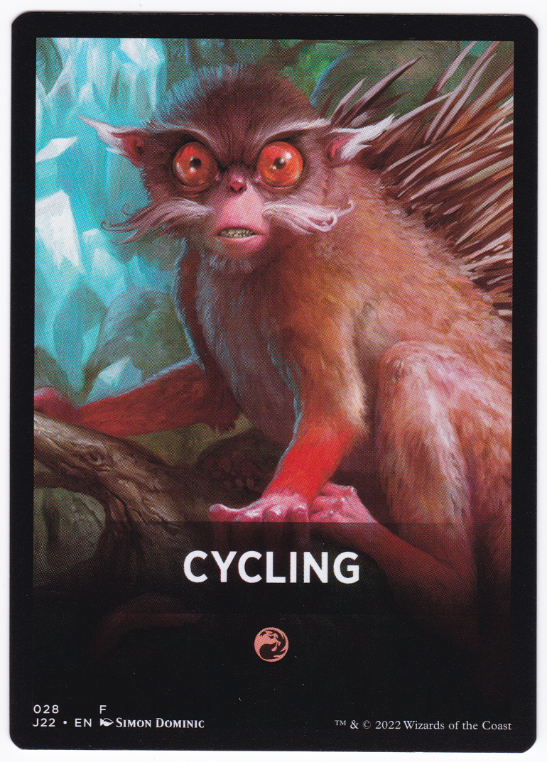 MTG Jumpstart 2022 Theme Card Token Cycling #028 PLAYSET 4x x4 | eBay