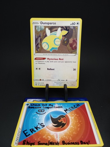 Dunsparce 207/264 Fusion Strike Regular Uncommon Pokemon Card | eBay