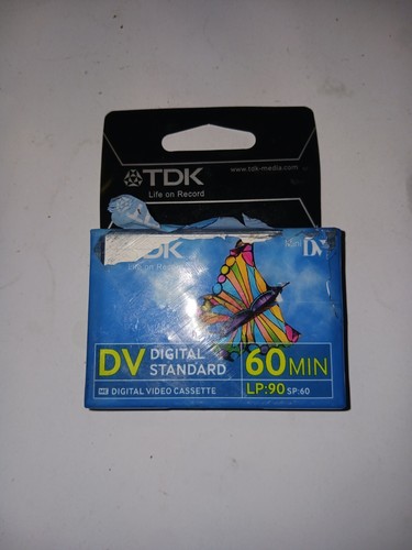 TDK Mini DV Digital Standard Video Cassette Tape LP-90/SP-60 Min ...