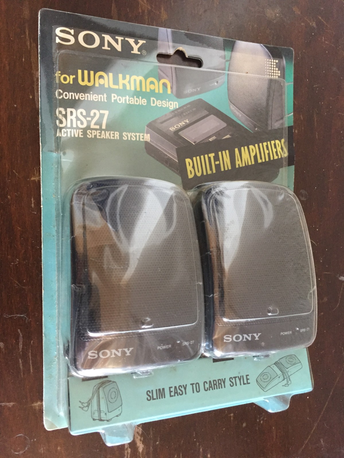Vintage 1989 Sony Walkman SRS-27 Speakers Amplifier | eBay
