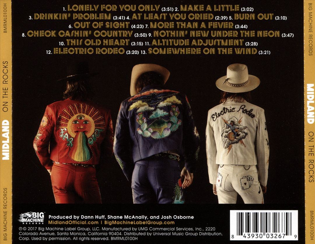 MIDLAND ON THE ROCKS NEW CD 843930032679| eBay