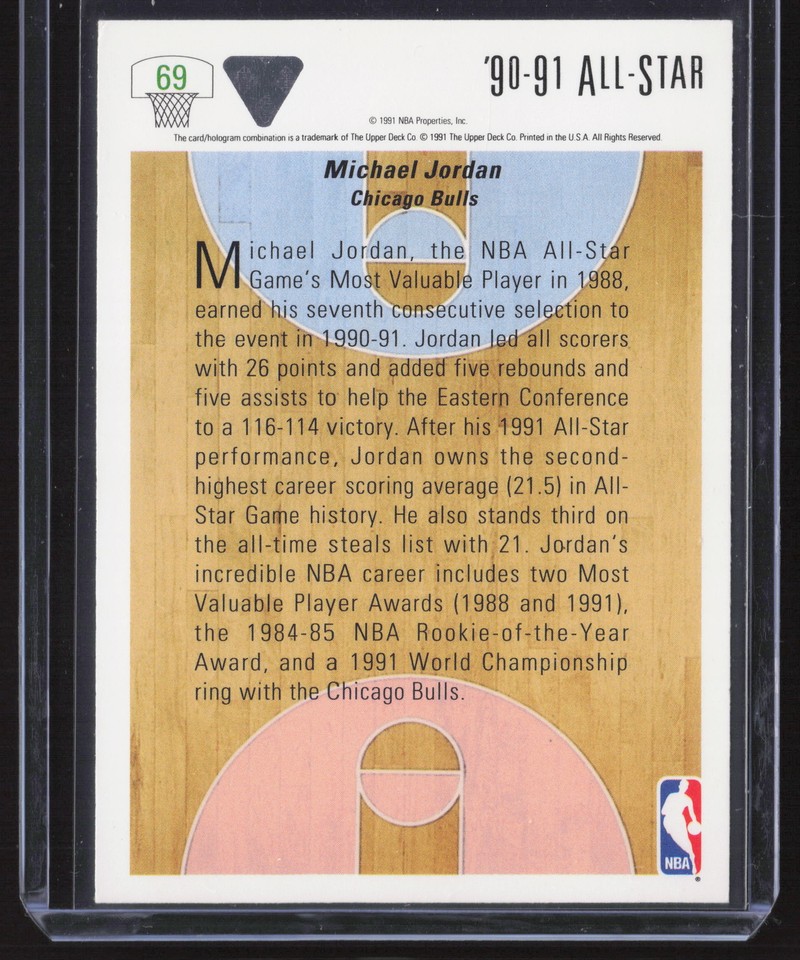 1991-92 Upper Deck Michael Jordan #69 | eBay