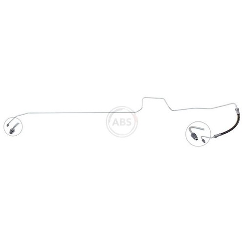 A.B.S. Bremsschlauch hinten links 8200674686 | 24836580 | eBay.de
