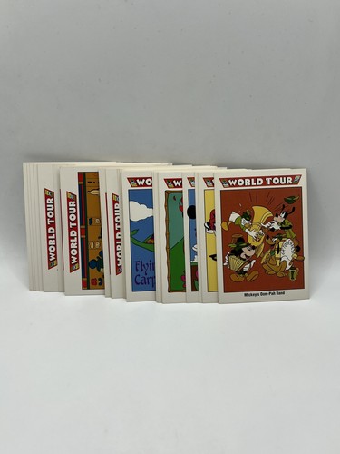 Walt Disney Company World Tour Trading Cards Set 172-210 With Checklist ...