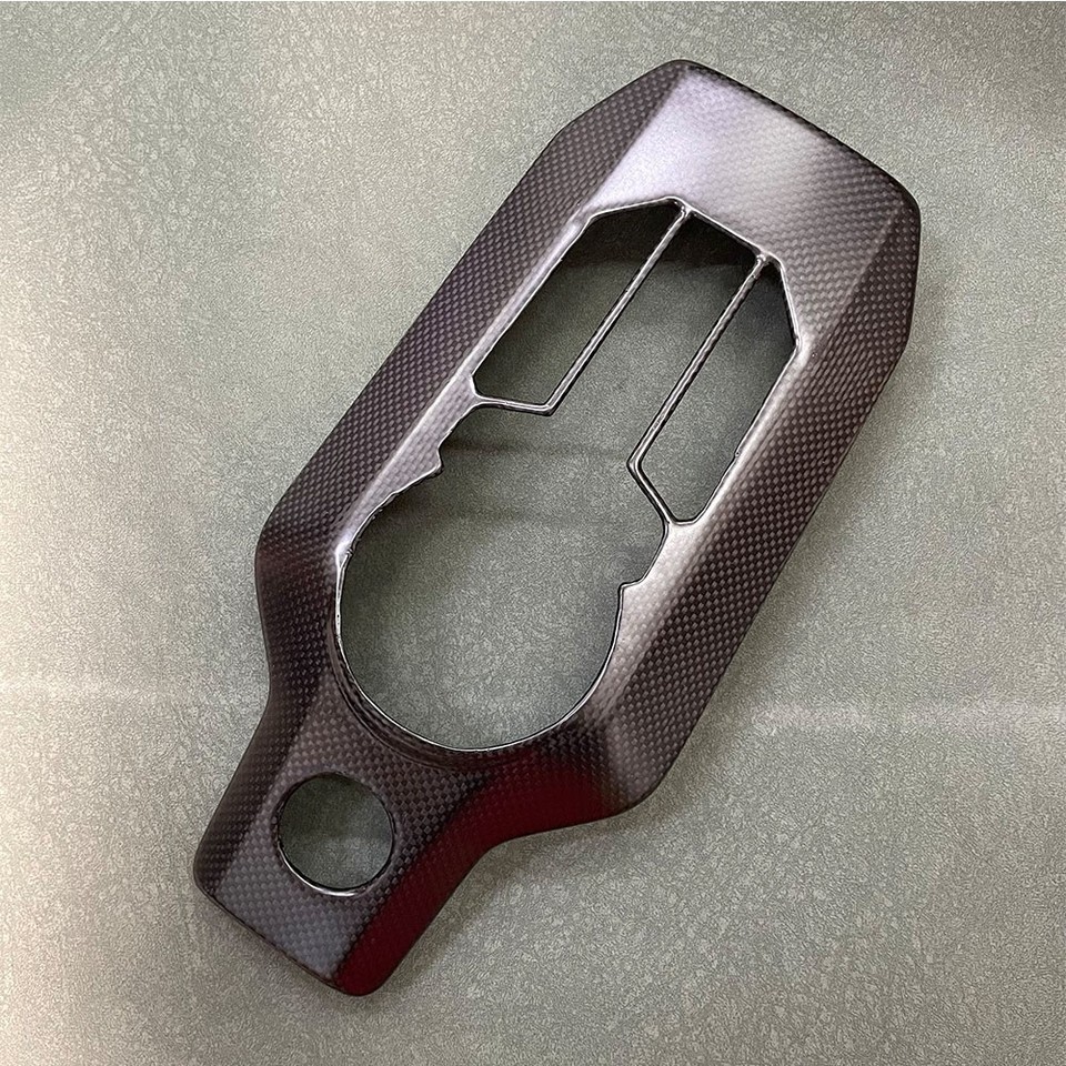 Carbon Fiber Motorcycle Central Console Button Decoration Cover Honda ...