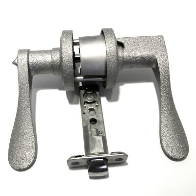 Ancient Treasures Keyed Door Lever Entry Handle L57511SATLT Rustic ...