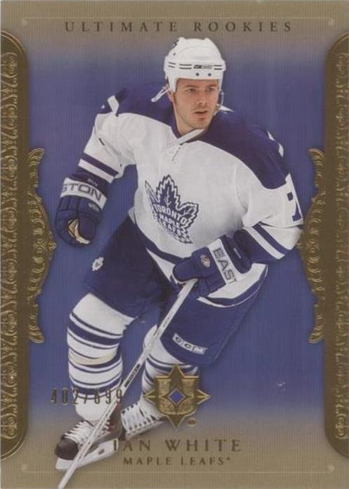 2006-07 Ultimate Collection - Ultimate Rookies Ian White #96 /699 (RC ...