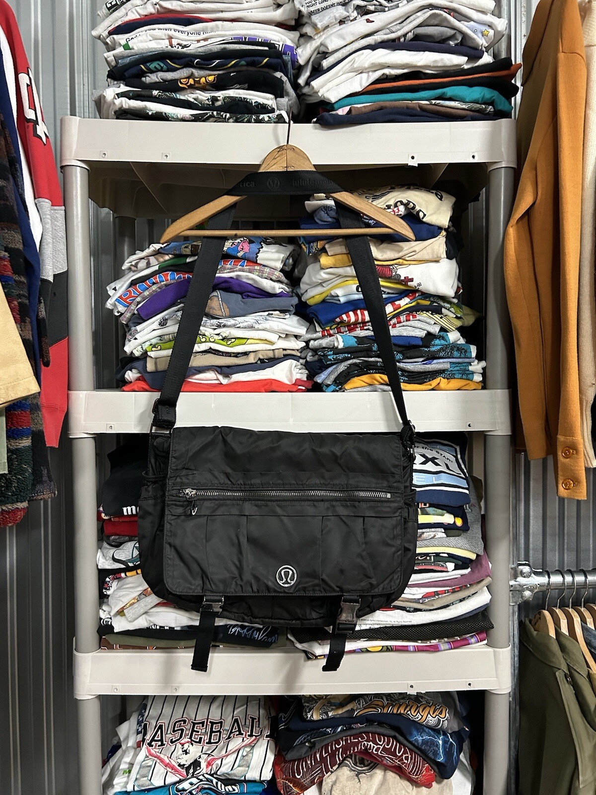 Lululemon Large Black Commuter Bag Laptop PurseCrossb… - Gem