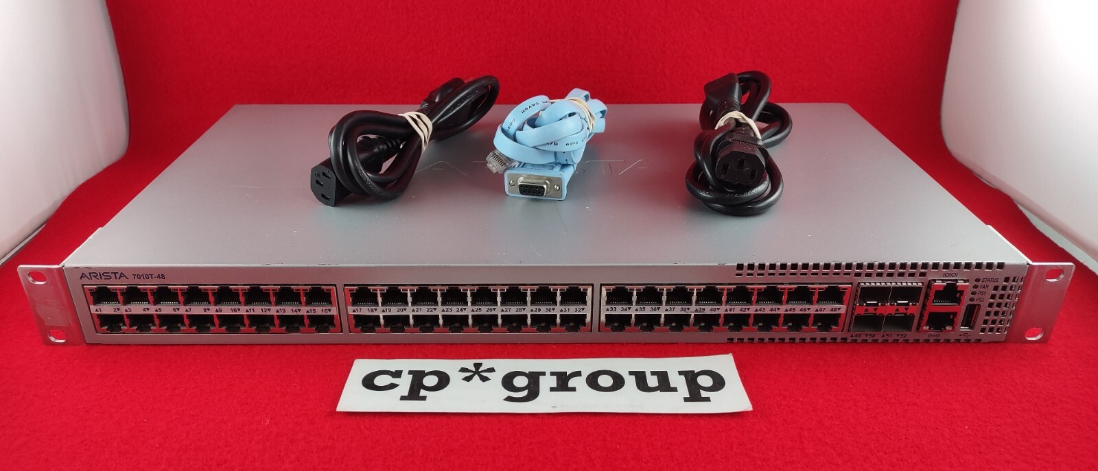 Arista 7010T-48 48-Port GbE & 4-Port SFP+ Network Switch DCS-7010T-48-R ...