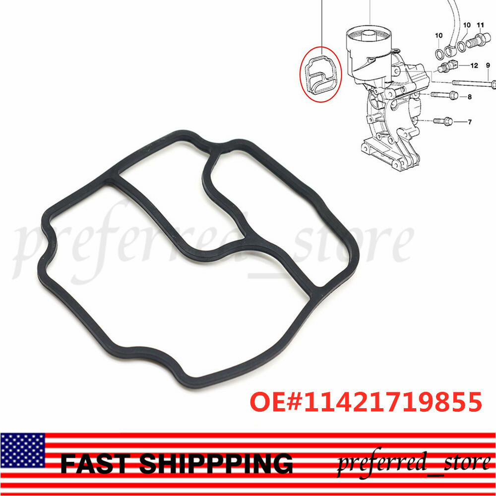 Oil Filter Housing Seal Gasket 11421719855 For BMW E39 E46 E60 X5 Z3 ...