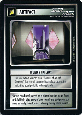 Star Trek CCG- Iconian Gateway- Near-Mint/NM Rare – Alternate Universe ...