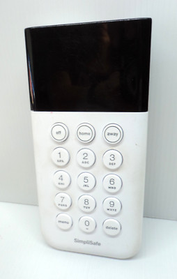 SimpliSafe KP3 Home Security System Keypad Remote White Model SSKP3 | eBay