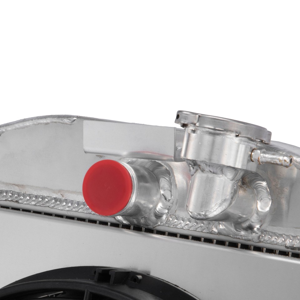 4 Row Radiator+Shroud Fan For 1930-1932 Ford Hi-Boy Hot Rod Ford V8 ...