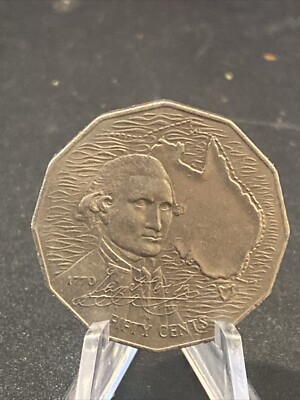 1970 Australia 50c Fifty cent Coin CAPTAIN COOK Great Condition | eBay ...