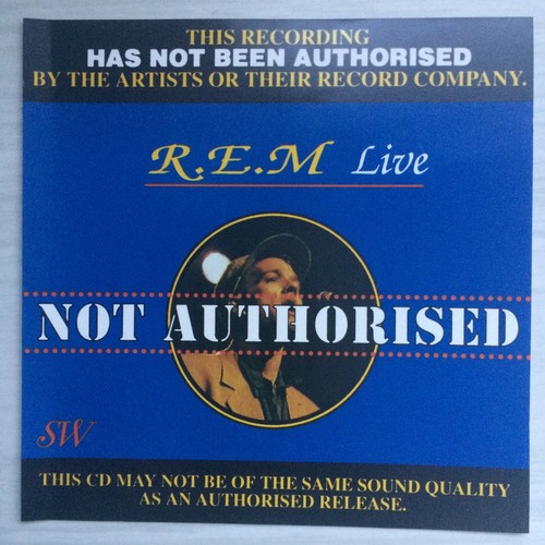 R.E.M. Live - CD Rare Australian Release - REM | eBay