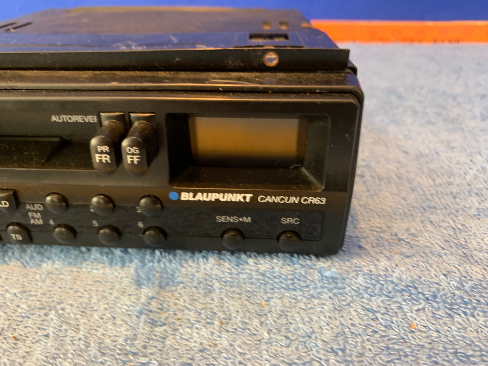 Blaupunkt Cancun CR63 AM/FM Cassette Player Car Stereo UNTESTED | eBay