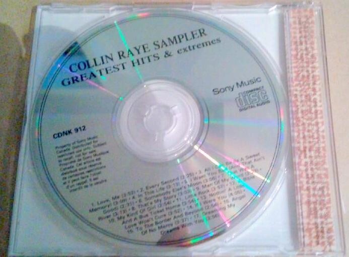 COLLIN RAYE-GREATEST HITS AND "EXTREMES" SAMPLER-CD PROMO SAMPLER-RARE ...