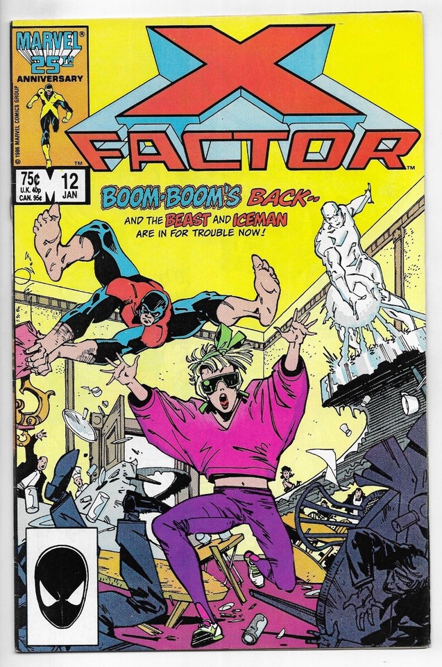 X-Factor 9 & 12 MARVEL COMIC BOOK LOT 1st series X-Men Cyclops Beast 1986-1987 | eBay