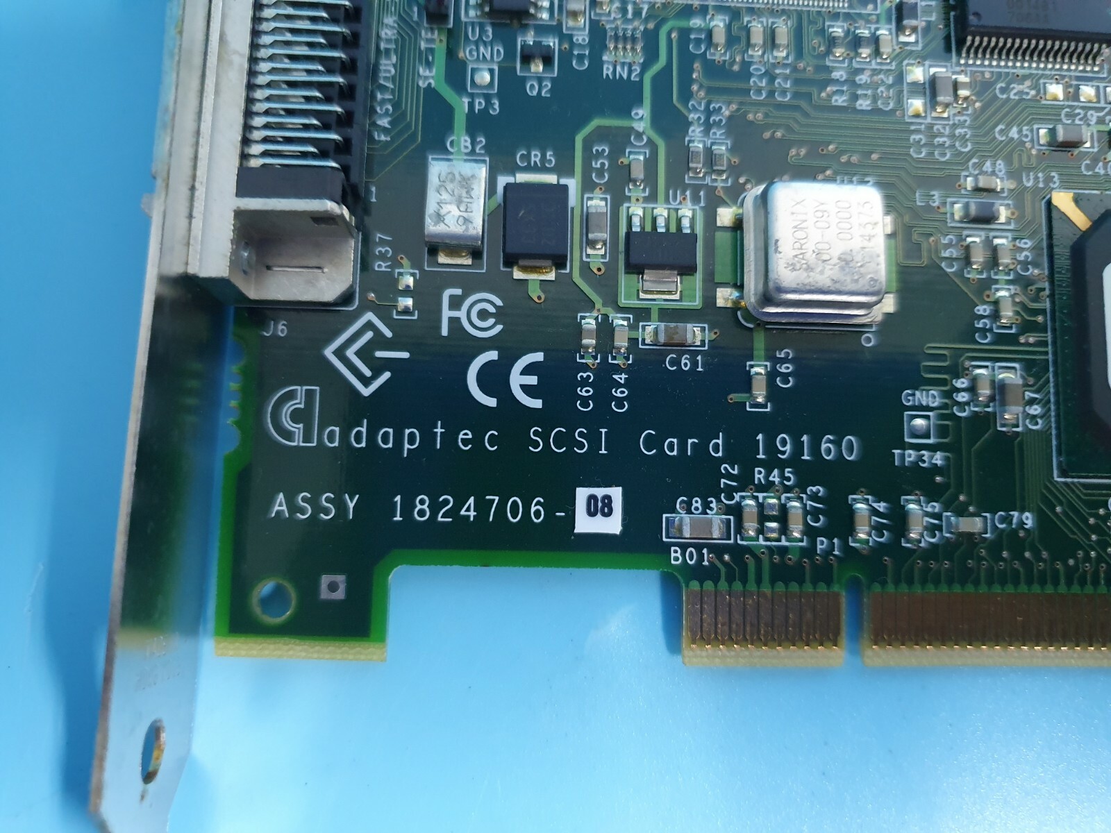 Adaptec SCSI 19160 Adapter Controller PCI Card for sale online | eBay