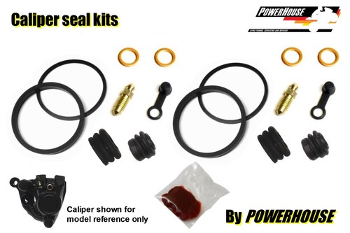 Yamaha RD 350 YPVS LC2 31K 1983 1984 both front brake calipers seal ...