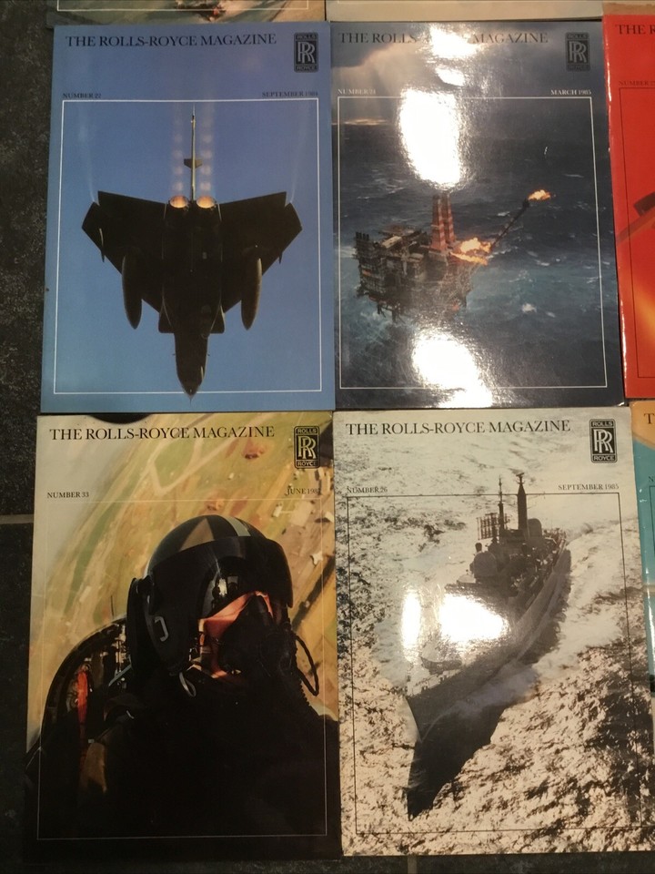 Rolls-Royce Magazine Lot 16 Issues 1983-1986, VG | eBay