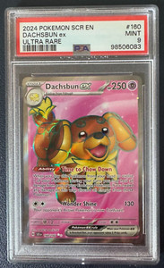 Dachsbun ex 2024 Scarlet & Violet: Stellar Crown #160/142 Ultra Rare ...