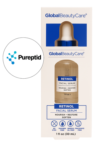 Global Beauty Care Retinol Facial Serum 1.0 oz Anti-Aging Skin Repair ...