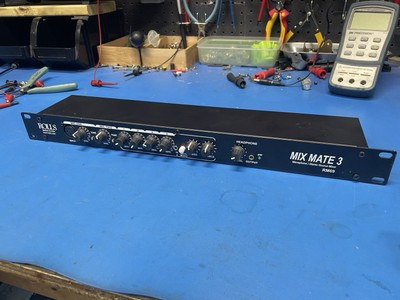 Rolls Mix Mate 3 RM69 Stereo Mixer - Tested Works With Box And PSU | eBay