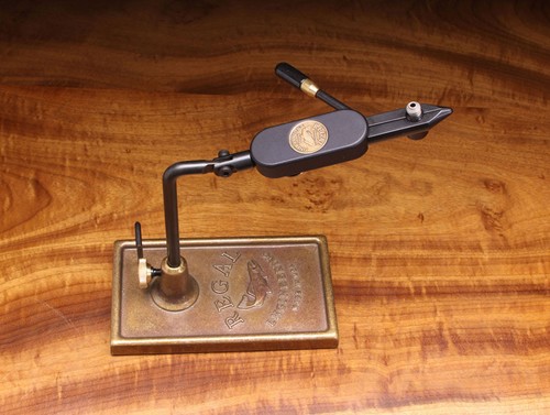 Regal Medallion Traditional Head Fly Tying Vise with Bronze Traditional ...