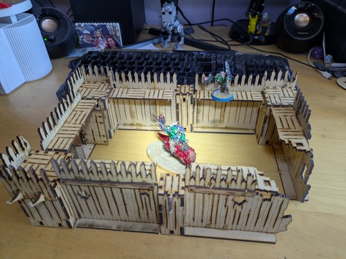 40k MDF Terrain (Fort) | eBay