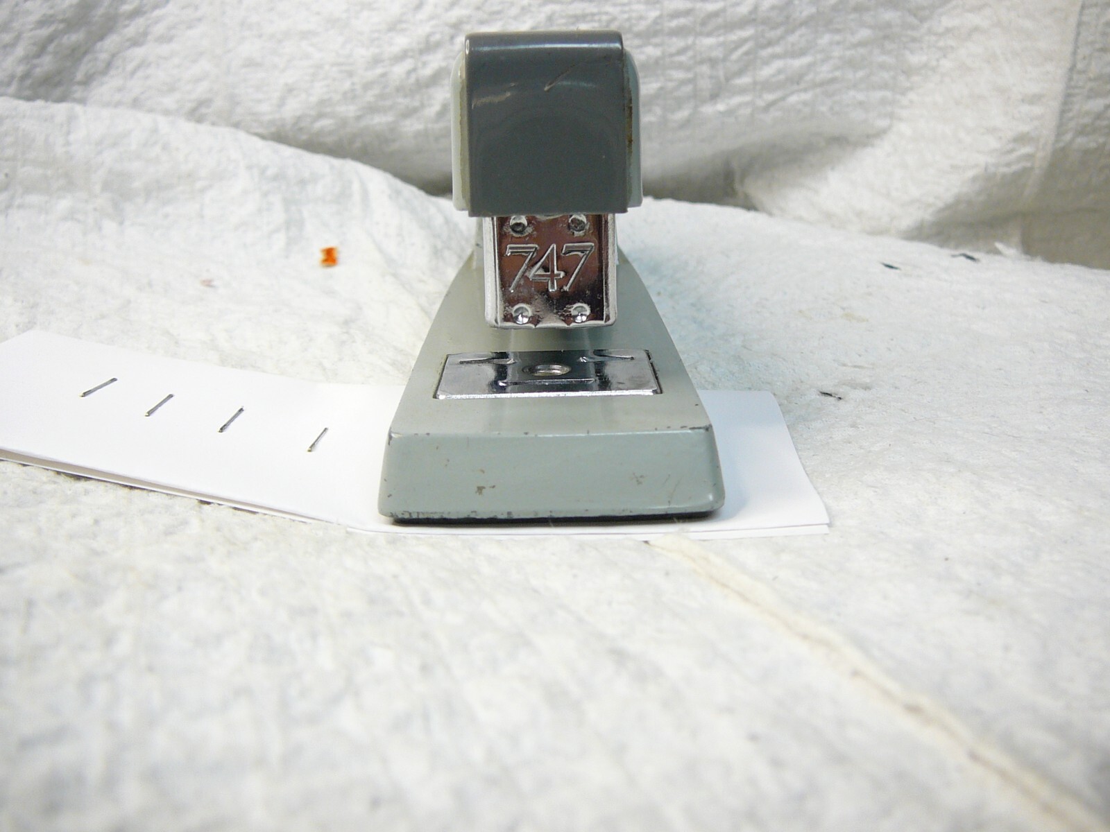 Vintage 70s 80s Swingline USA 747 Model Grey Metal Desk Stapler | eBay