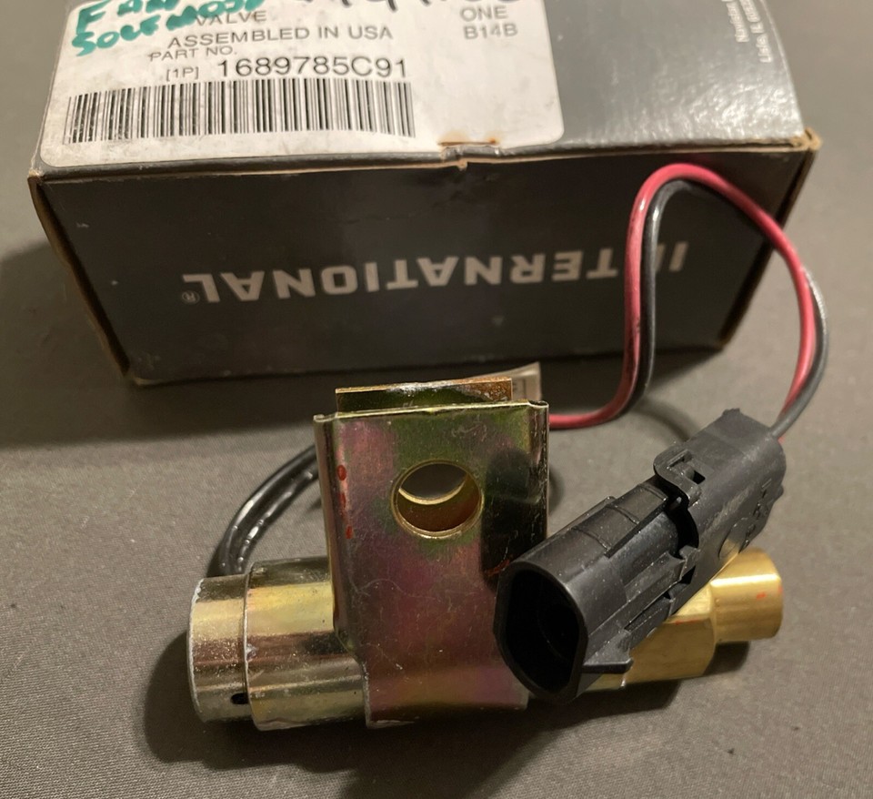 New International Fan Clutch Solenoid Valve 1689785C91 | eBay