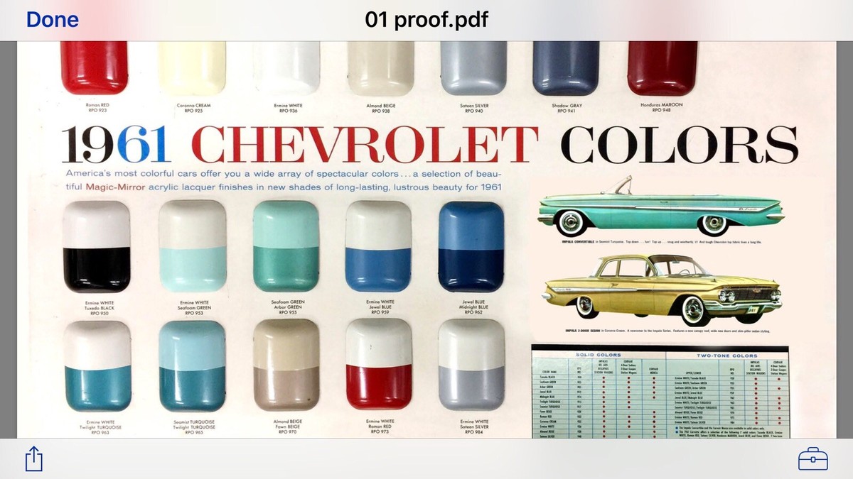 1965 Impala Interior Color Codes List - Infoupdate.org