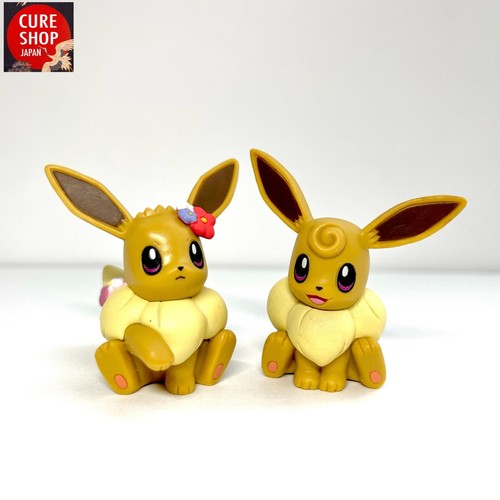 Pokemon Let's Go Pikachu! Let's Go Eevee Stand Figure 2 Set Pokemon ...