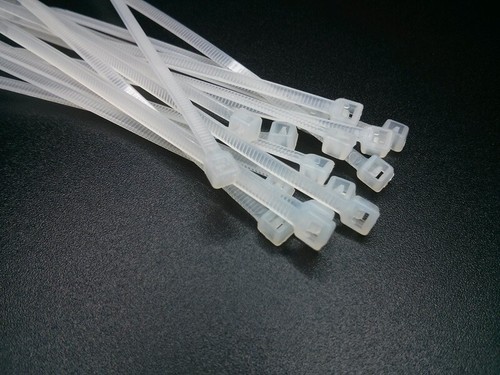 100 Fitting Greenhouse Gasket White Polyamide Plastic 100x2, 5x1mm Ties ...