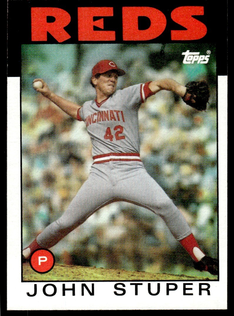 1986 Topps Baseball Card John Stuper Cincinnati Reds #497 | eBay