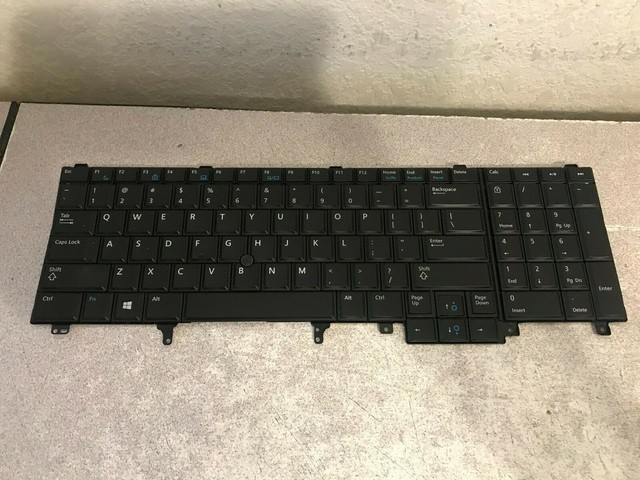 OEM Genuine Dell Latitude E6540 Laptop Keyboard 0WD3KF Black for sale ...