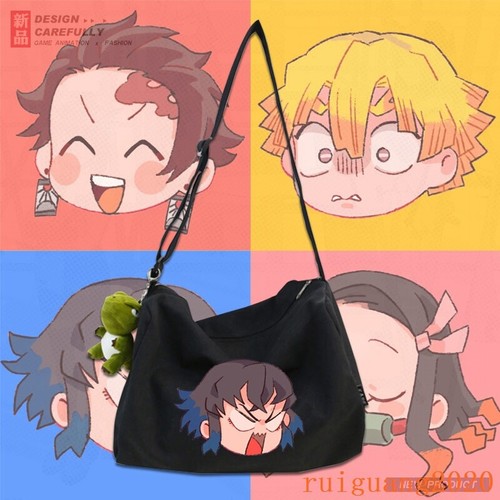 Hashibira Inosuke Anime Single Shoulder Student Crossbody Bag Backpack ...