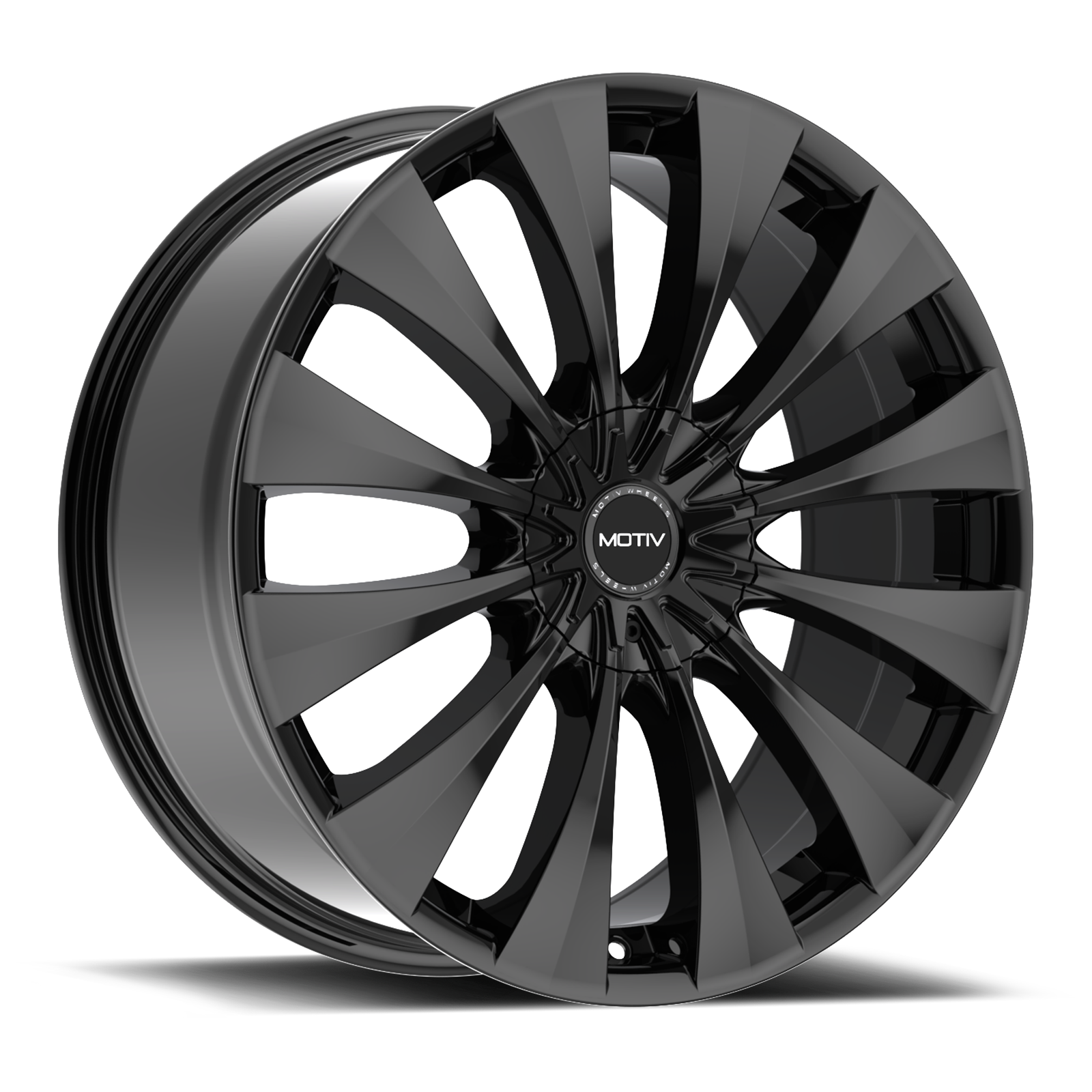 Motiv 436B 16X7.5 +38 Gloss Black Wheel 5X100 5x114.3 (QTY 1) | eBay