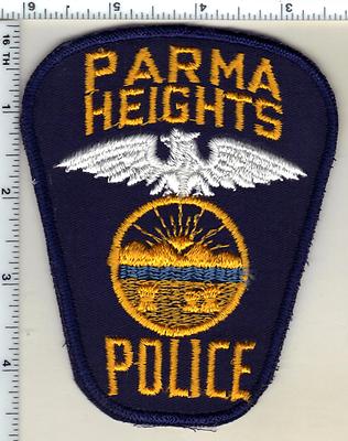 Parma Police (Ohio) 1st Issue Uniform Take-Off Shoulder Patch | eBay