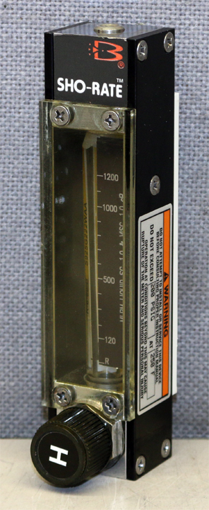 Brooks Instrument 1350EP2BADD1A Sho-Rate Flowmeter Flow Meter | eBay