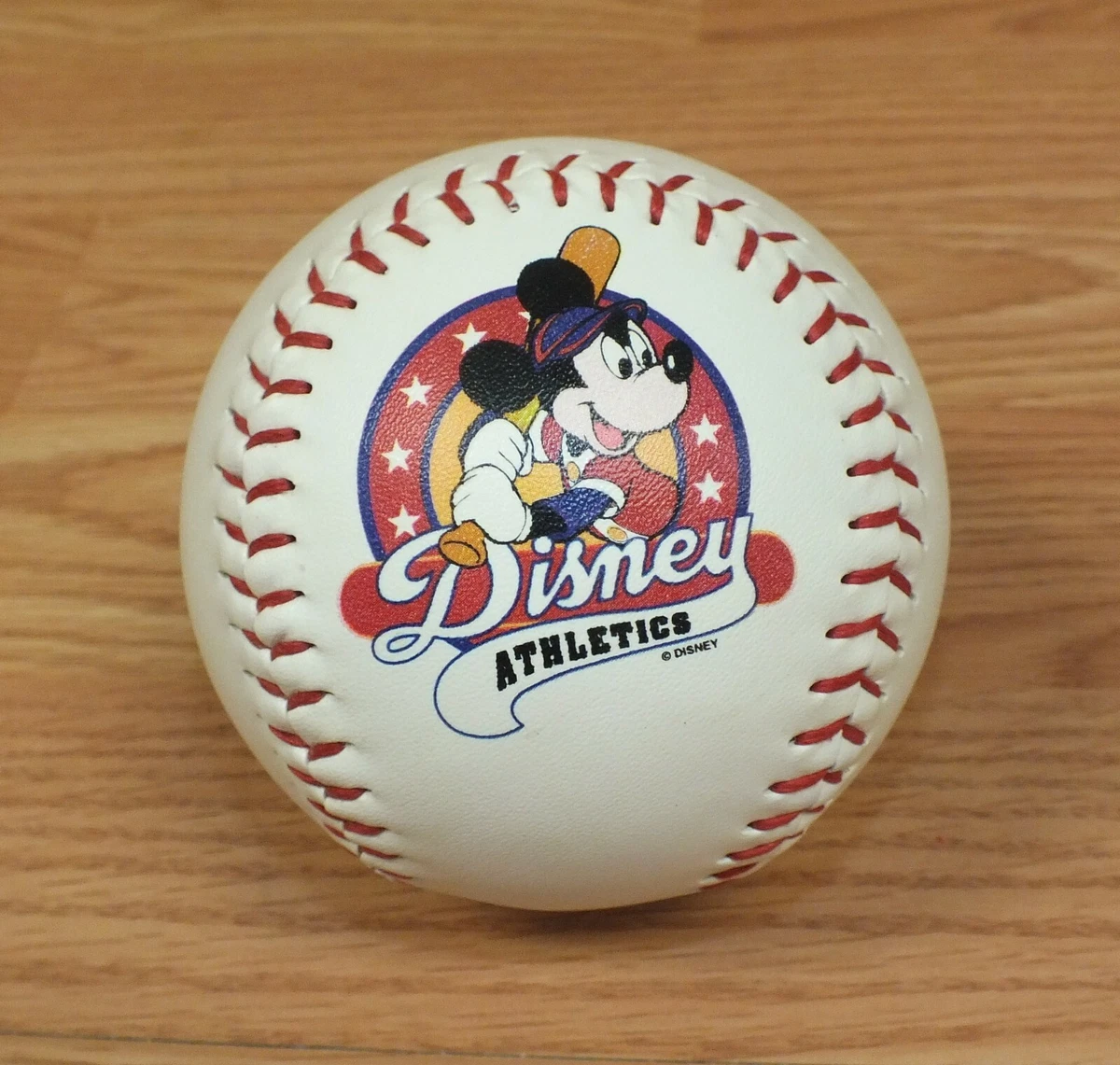 Mickey Mouse Playing Softball