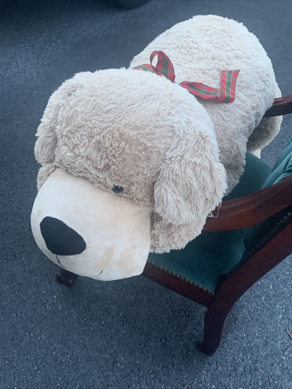 Plush Yellow Lab Body Pillow Large Soft Stuffed Dog Animal BodyPillar ...