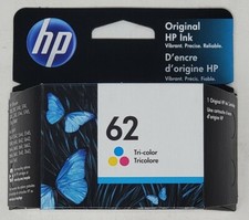 HP 62 Tri Color Instant Ink N9J42A Cartridge Factory for sale online | eBay