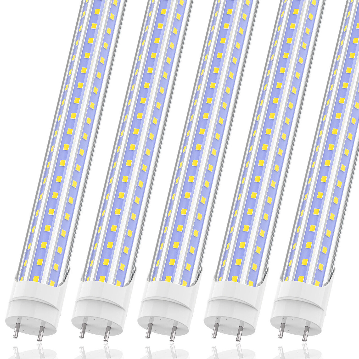4FT T8 G13 LED Tube Light Bulbs 60W Garage Ceiling LED Shop Lights D ...