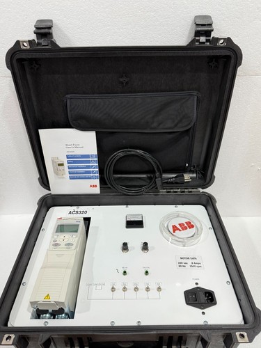 ABB ACS320 ACS320-01U-02A4-2 Testing Kit Demo Drive In Carrying case | eBay