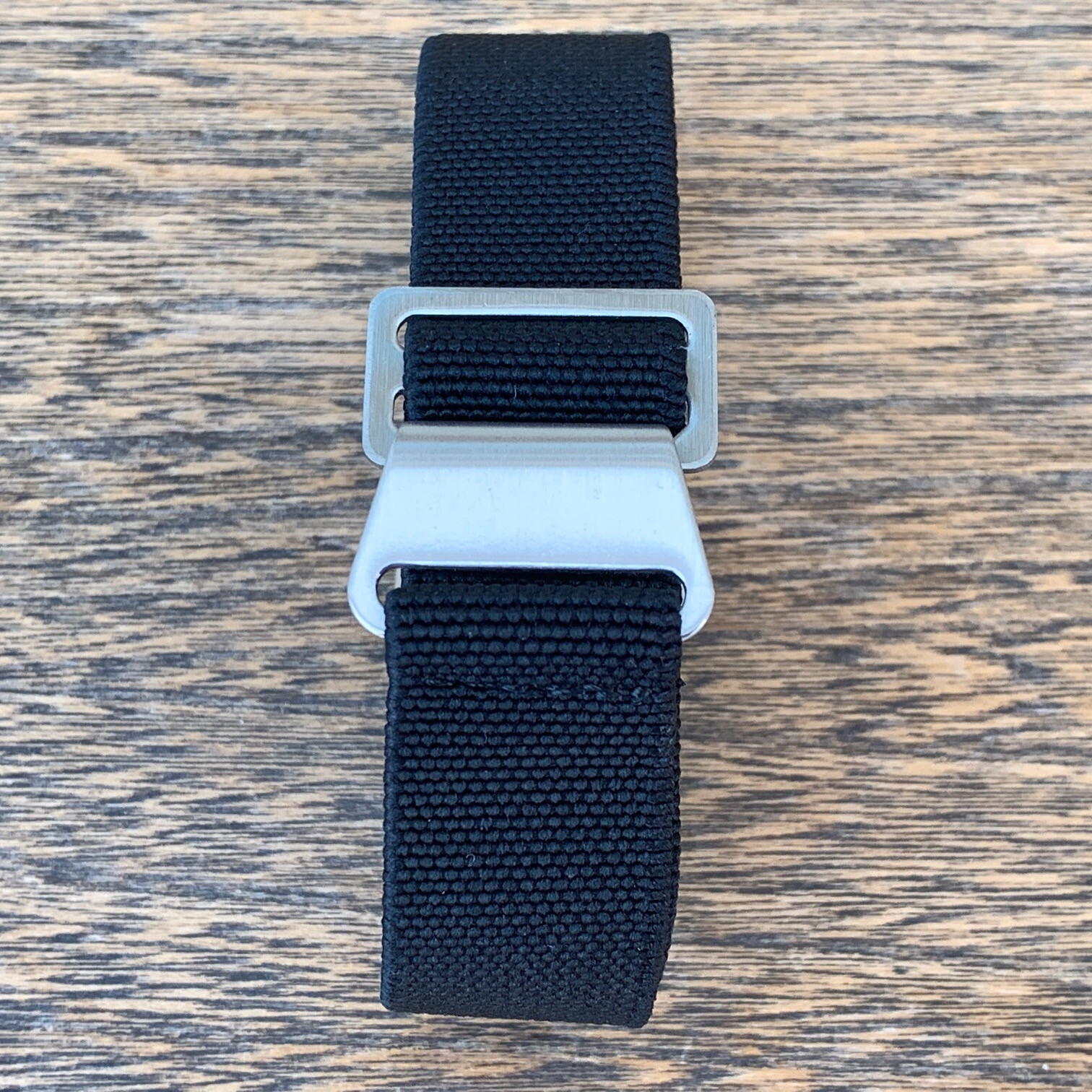 Marine Nationale Watch Strap Elastic Nylon One Piece Band 18mm 20mm ...