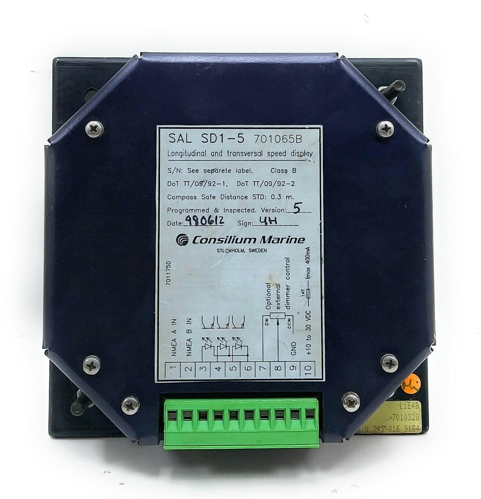 Consilium Marine SAL SD1-5 701065B Universal Display Maritime for sale ...