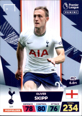 Panini Premier League 22/23 # 329 - Oliver Skipp - Team Mate | eBay.de
