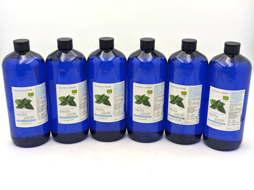 Aroma Zone Organic Peppermint Hydrosol Bottle Lot of 6 | eBay